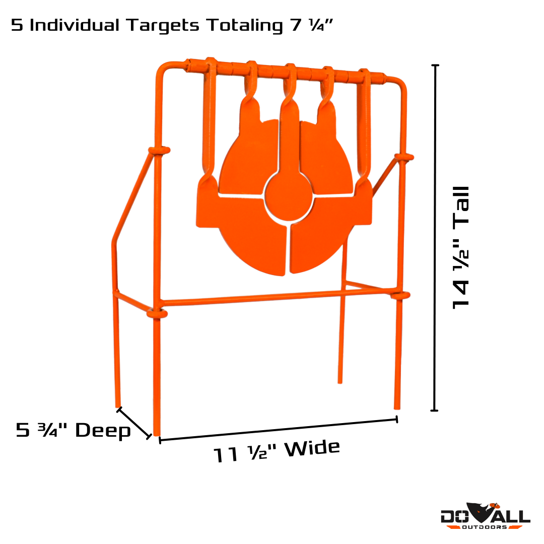.22 Dialed Spinner | Shooting Steel Target | Do All Outdoors